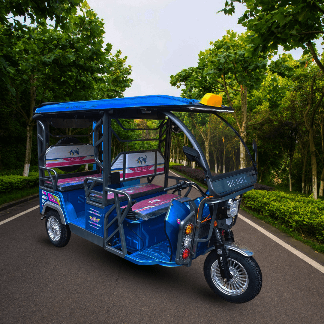 Electric Rickshaw In India - Big Bull E-rickshaw